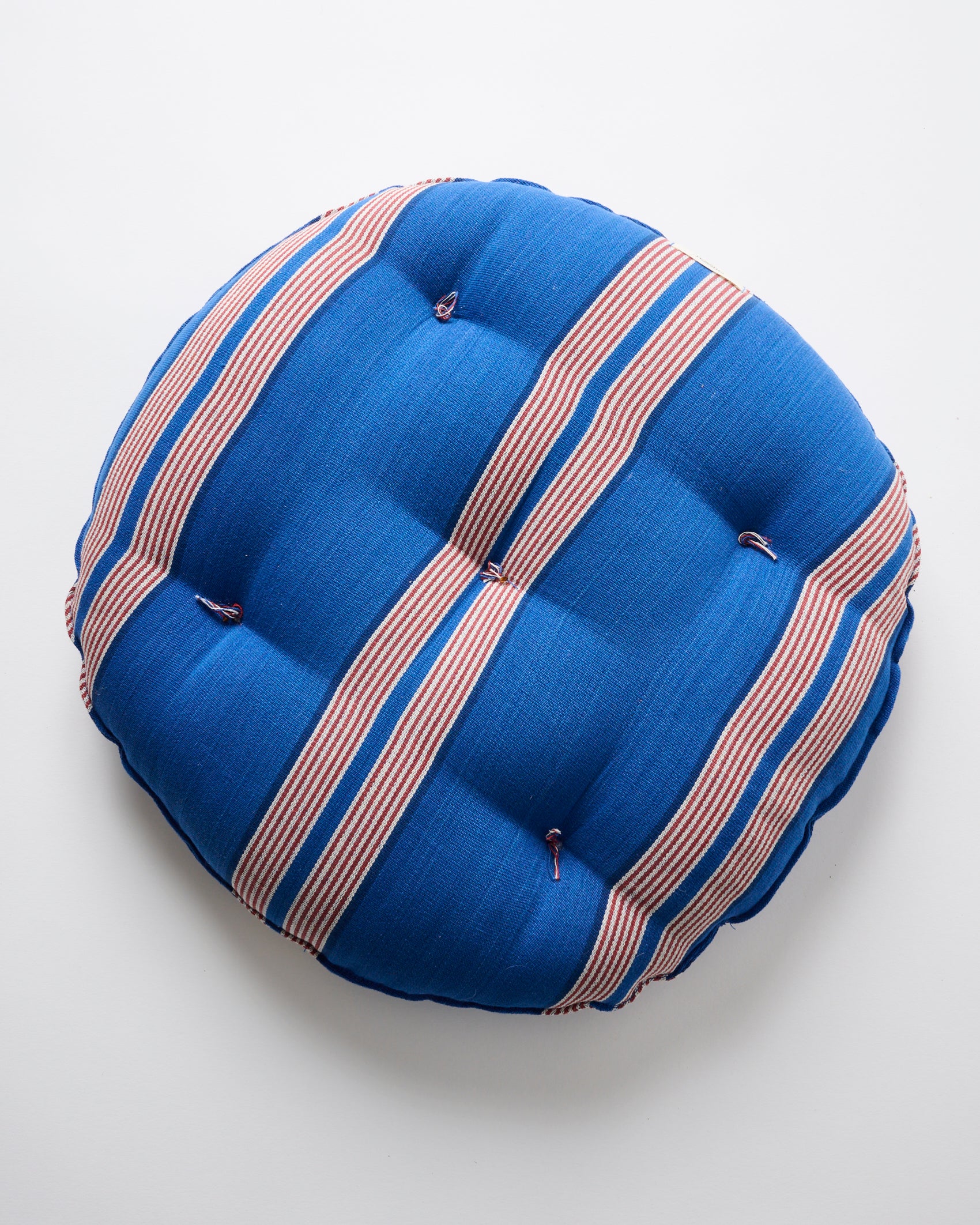 Round Chair Cushion, Classic Collection - Blanche + Mimi & Tensira Afr