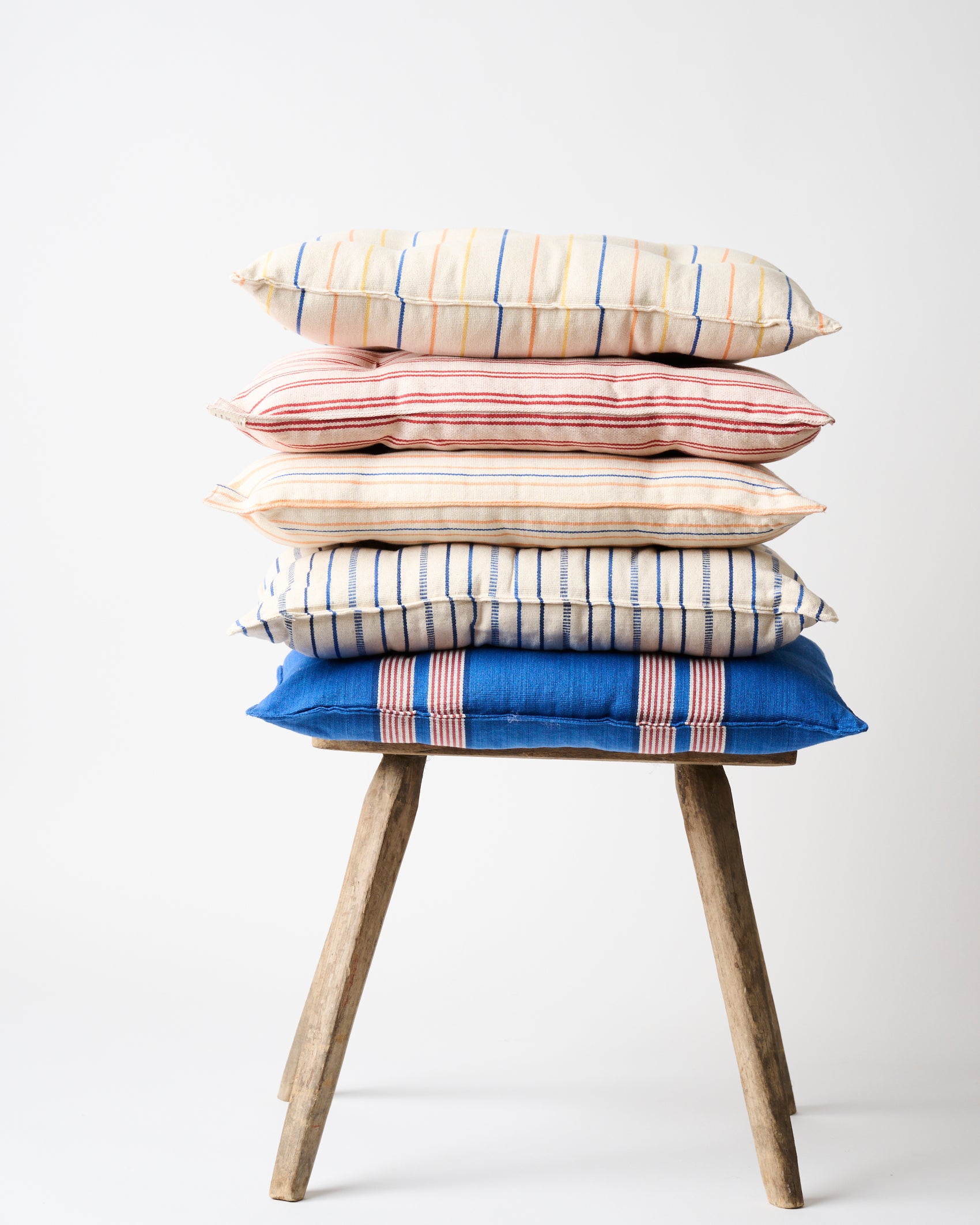Square Chair Cushion, Classic Collection - Blanche + Mimi & Tensira Af