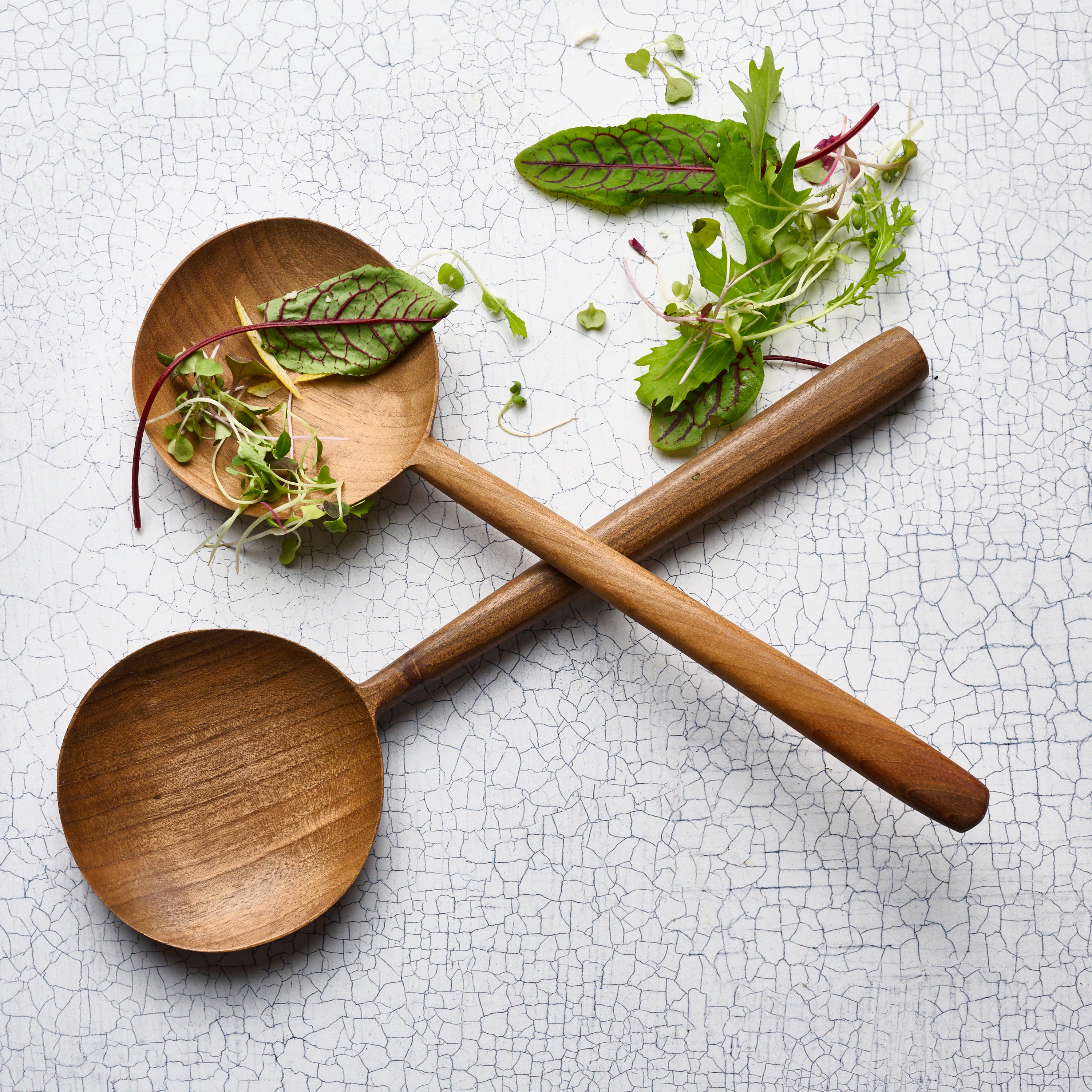 Hand Carved Walnut Wood Spoon – Blanche + Mimi