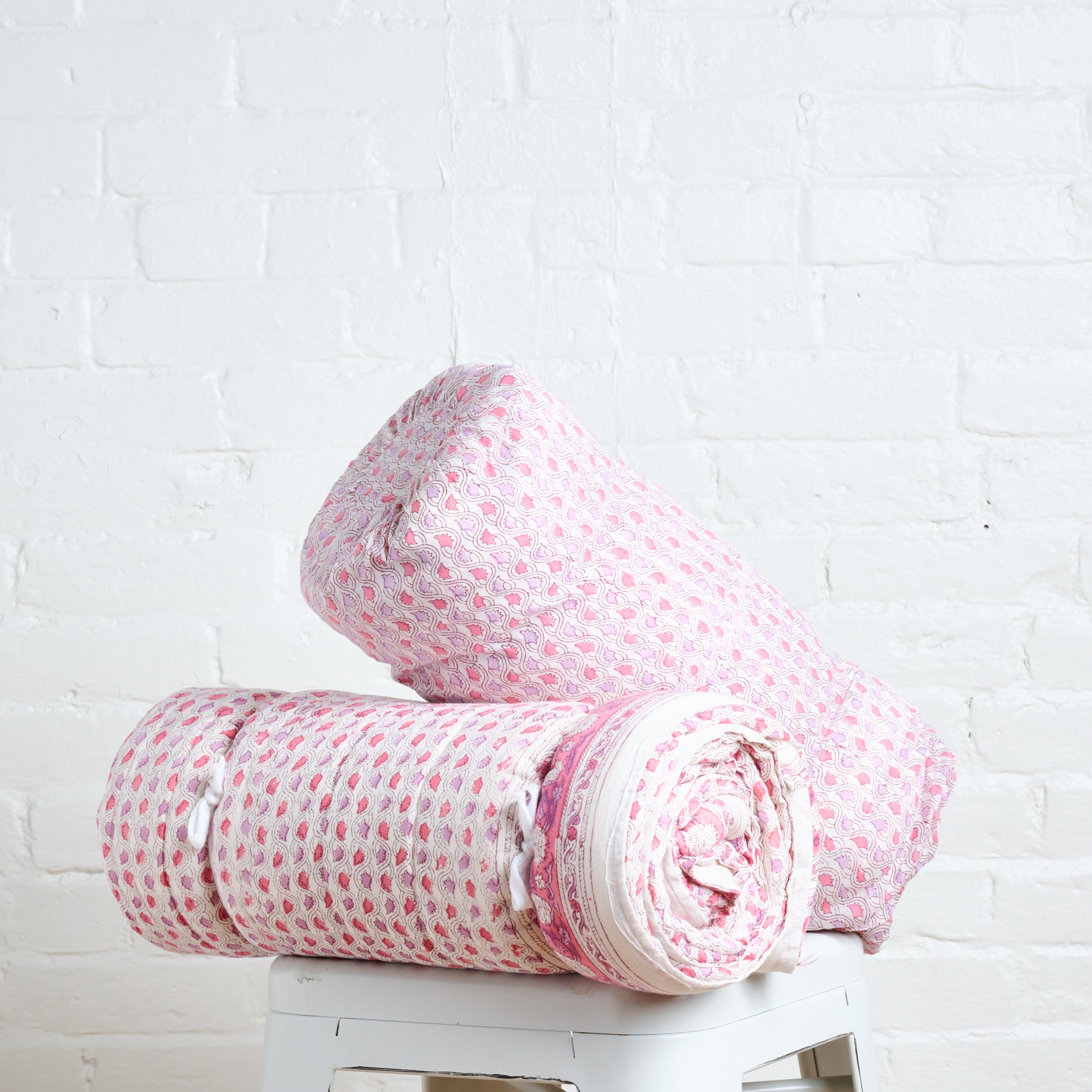 Kerry Cassill Block Printed Quilt – Blanche + Mimi