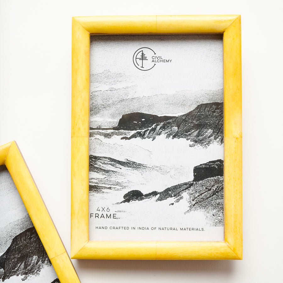 Mustard Frame – Blanche + Mimi