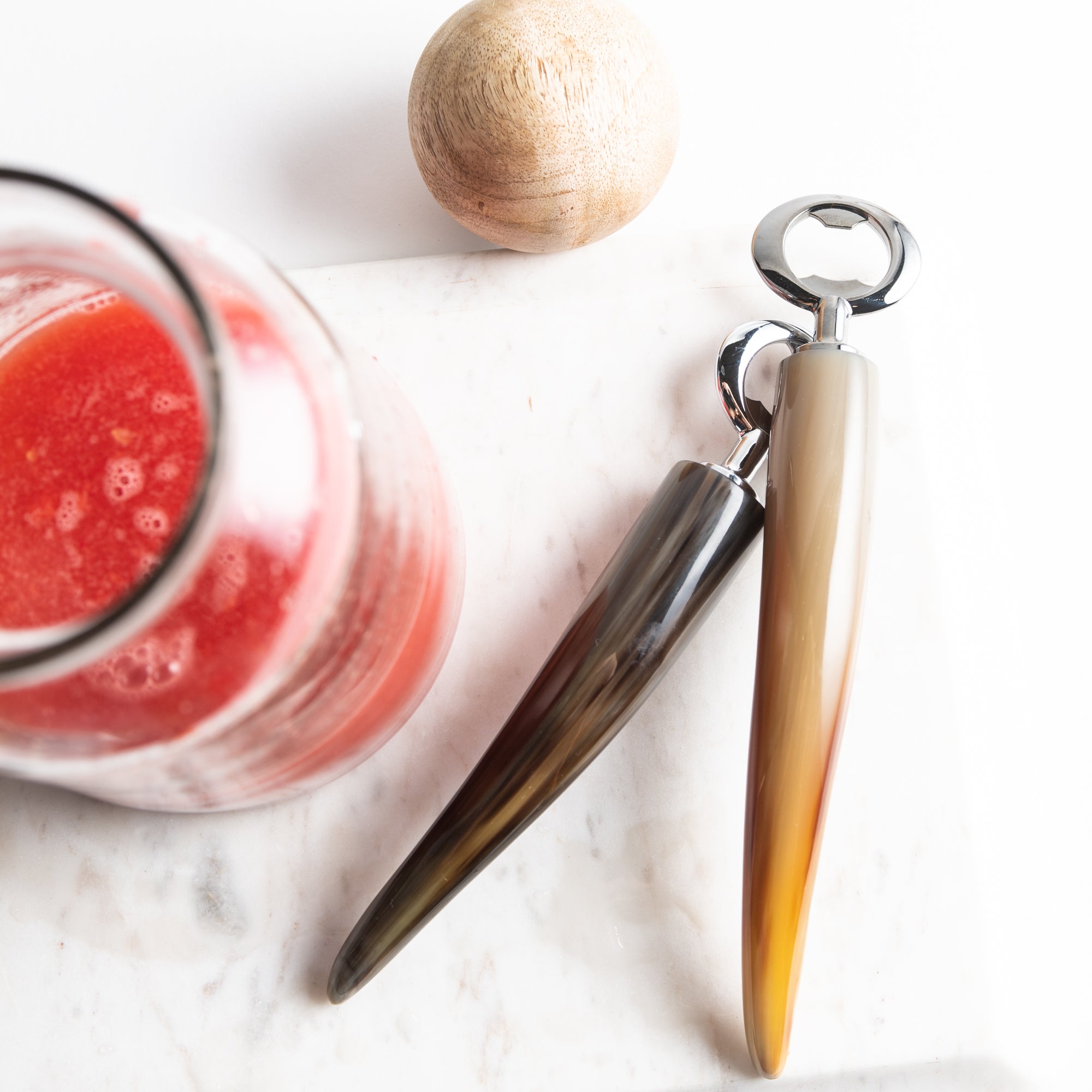 Horn + Chrome Bottle Opener – Blanche + Mimi