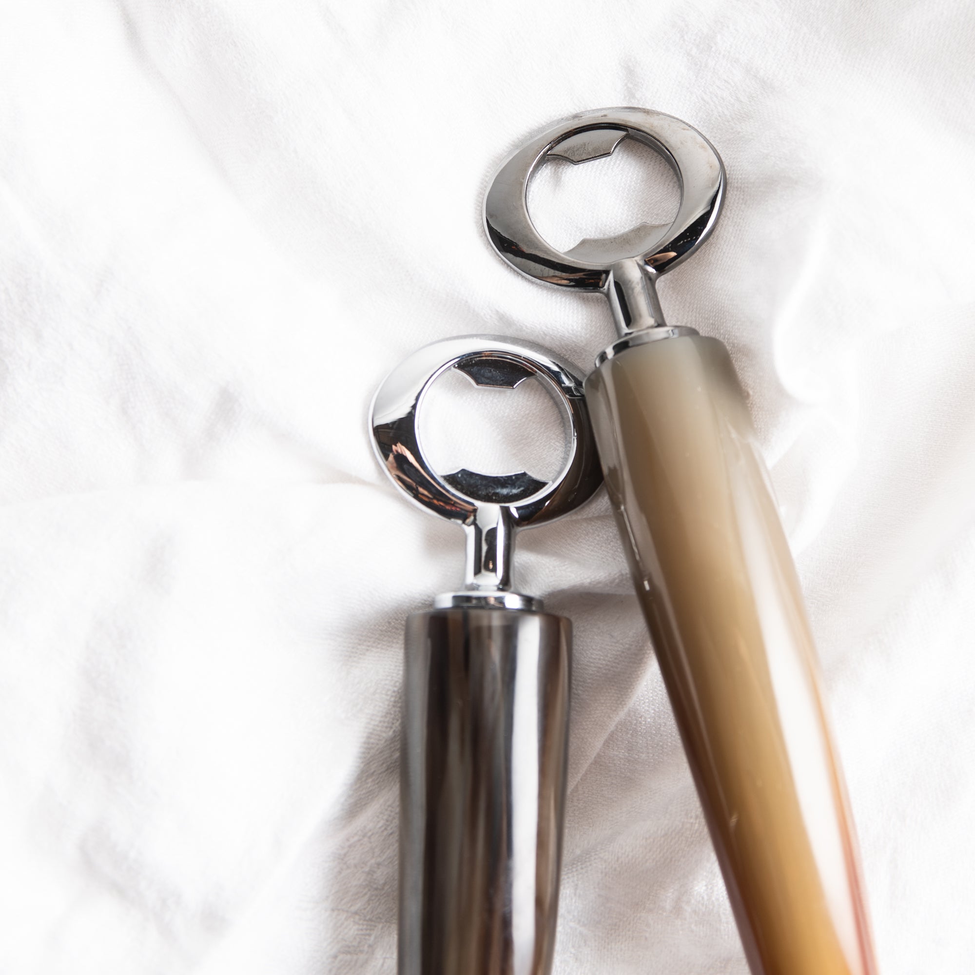 Horn + Chrome Bottle Opener – Blanche + Mimi