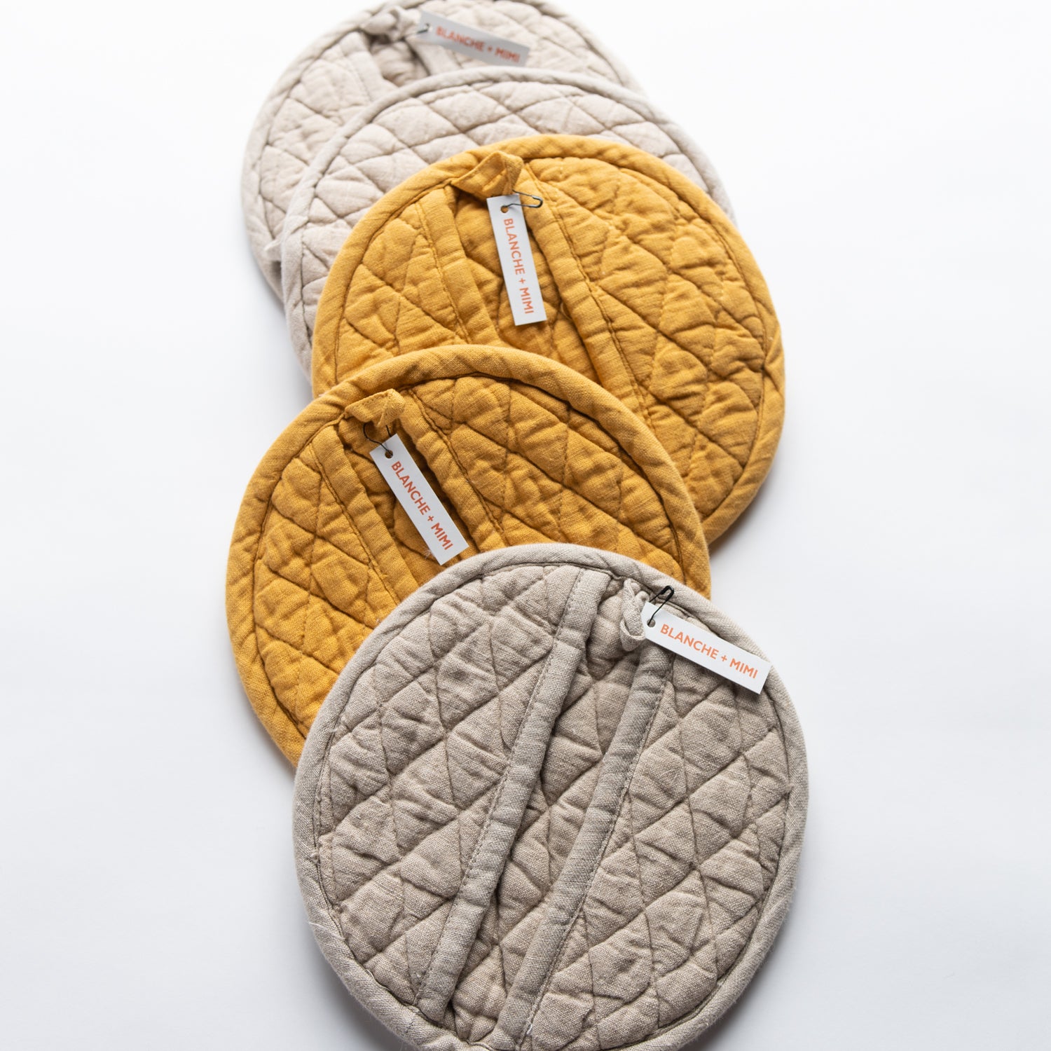 Linen Kitchen Mitt – Blanche + Mimi